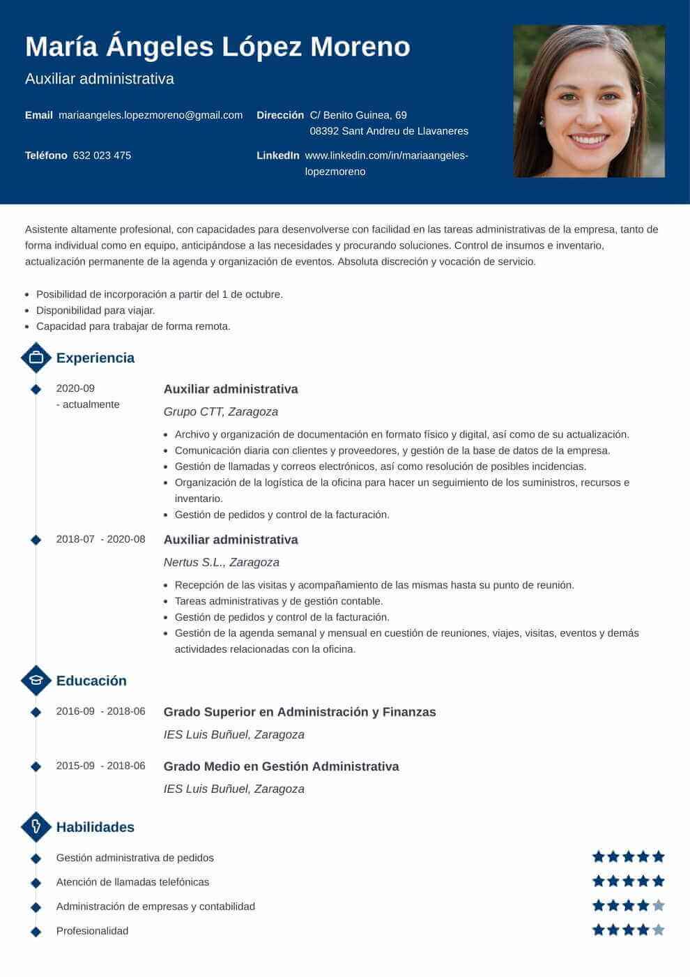 Crea tu CV Online con IA: Editor de Curriculum Vitae en Línea