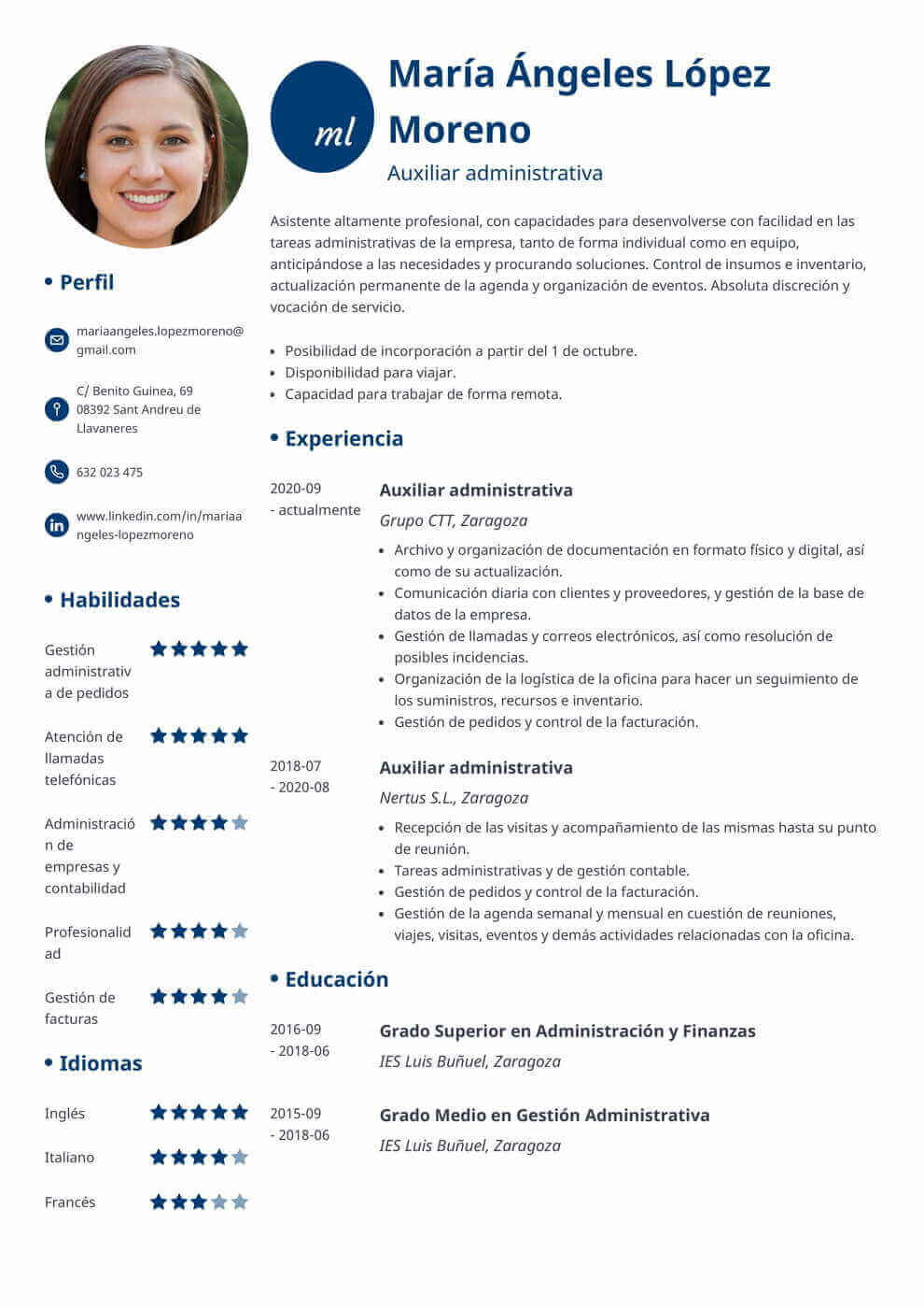 Crea tu CV Online con IA: Editor de Curriculum Vitae en Línea