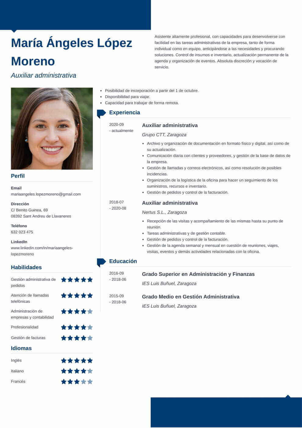 Crea tu CV Online con IA: Editor de Curriculum Vitae en Línea