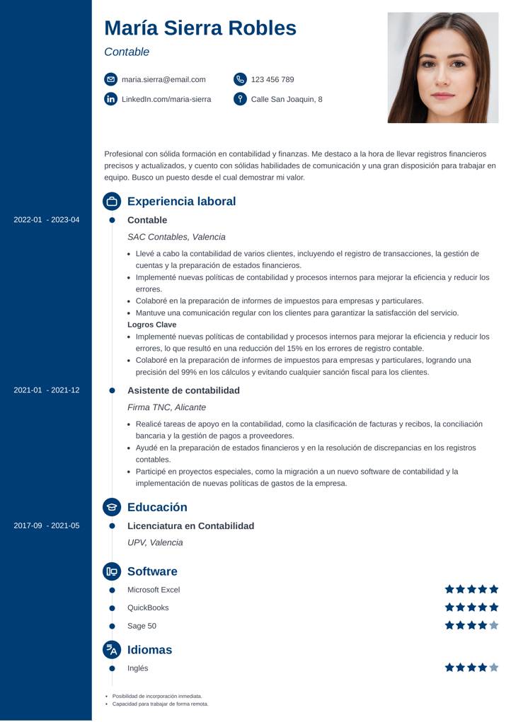 Plantillas de Curriculum Vitae: Modelos de CV (gratis)