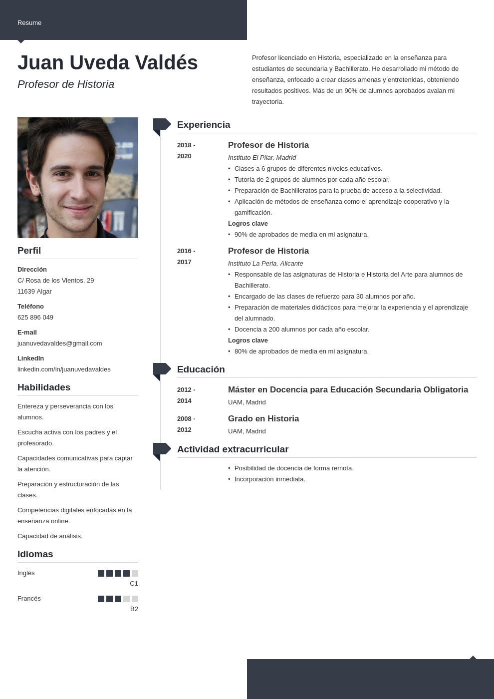 Currículums originales: plantillas y consejos para CV