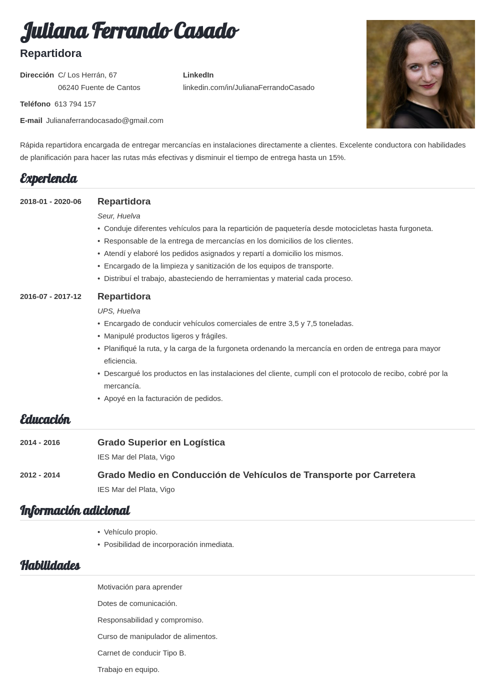 21 plantillas de currículum de estudiante para descargar
